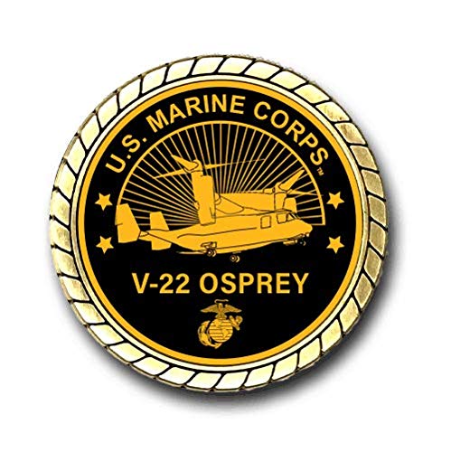 US Marine Corps V-22 Osprey Challenge Coin Officially Licensed