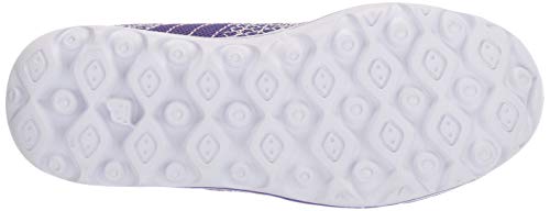 Propet Women's TravelActiv Knit Walking Shoe, Purple/Pink, 6 2E US