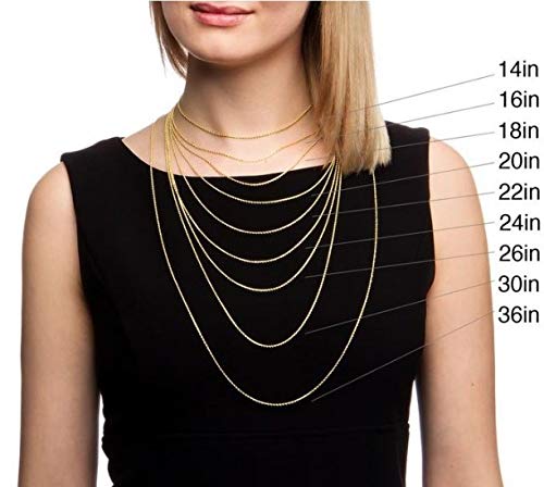 Nuragold 10k Rose Gold 1.5mm Rope Chain Diamond Cut Womens Dainty Pendant Necklace, 14" 16" 18" 20" 22" 24" 26"