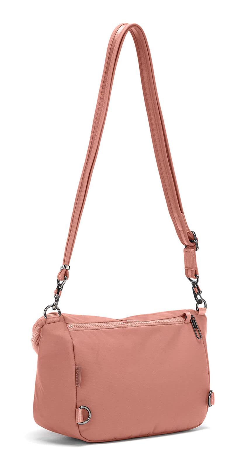 Pacsafe Women's Citysafe CX Anti Theft Convertible Backpack-Fits 11" Tablet, ECONYL Rose