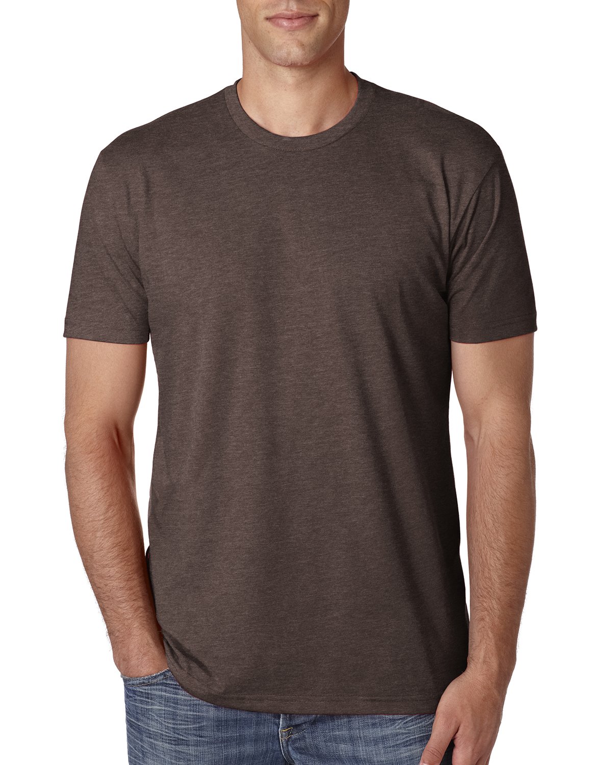 Next Level Mens Premium Fitted CVC Crew Tee (N6210) Espresso l