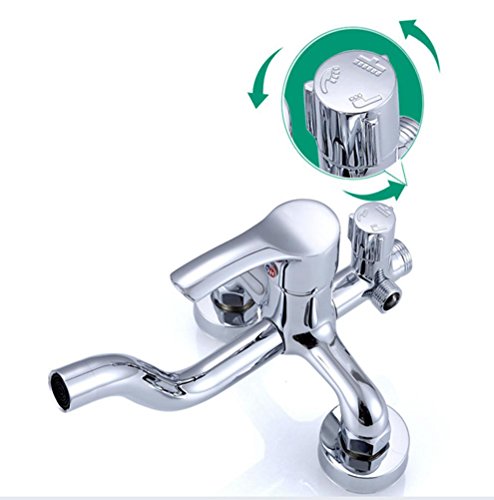XZRWYB Shower Set Lift Up and Down Top Spray Refined Copper Temperature Control Shower