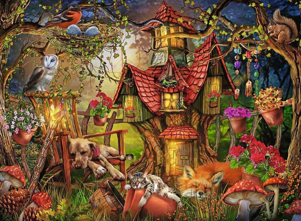 Ravensburger The Little House 200 Piece Jigsaw Puzzle with Extra Large Pieces for Kids Age 8 Years & Up