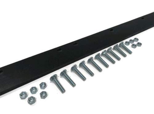 Vital All-Terrain 3/8" Poly Cutting Edge Scraper BAR for John Deere 54" Front Mount Snow Blade Plow