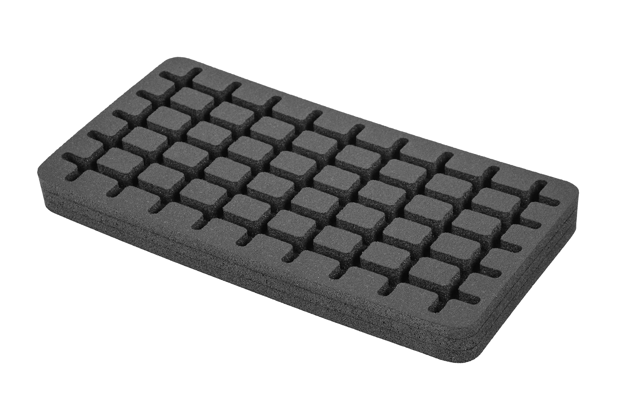 Polar Whale Bar Mat Durable Black Foam Modern Drip Spill Tray for Bar Home Kitchen Club Party Serving Rack Cocktail Professional Drink Mixing Bartender Service Non-Slip Non-Scratch 12 x 6 Inches