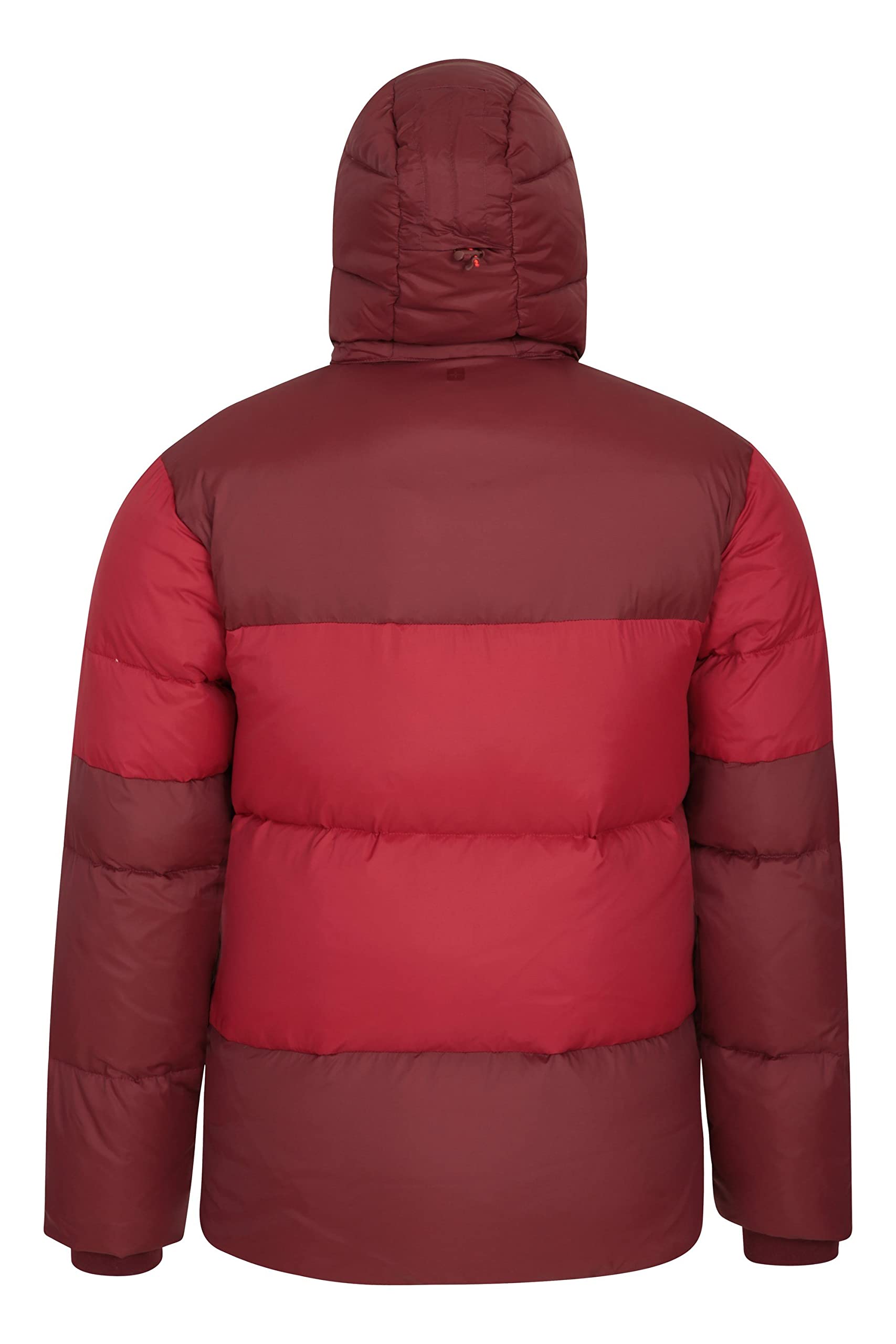 Mountain Warehouse PE Mens Down Jacket -Warm, Insulated Winter Coat Red Medium