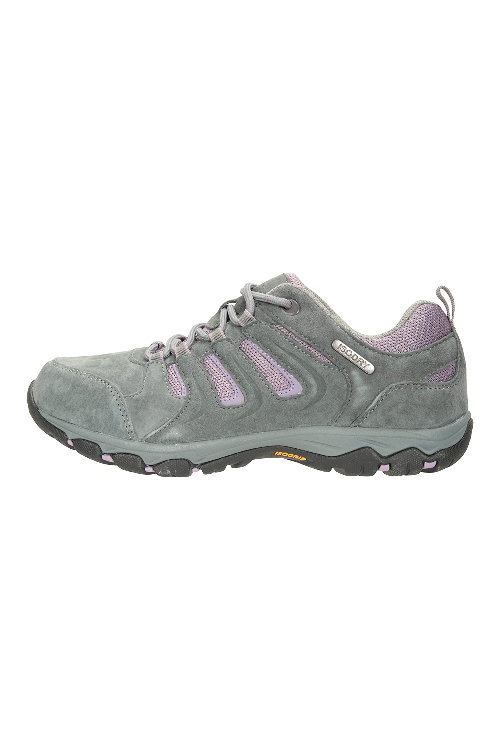 Mountain Warehouse Aspect Womens Waterproof IsoGrip Shoes Grey Womens Shoe Size 8 US