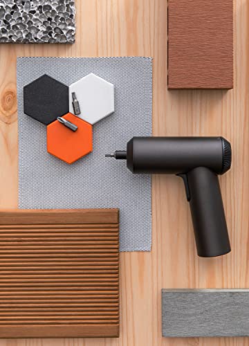 Xiaomi Mi Cordless Screwdriver 3.6V, 2000mAh Rechargable Battery. Patented One-piece body with USB-C charging port. High 5-N.m Torque Cordless Portable Screwdriver with 12 pieces of S2 Steel Bits