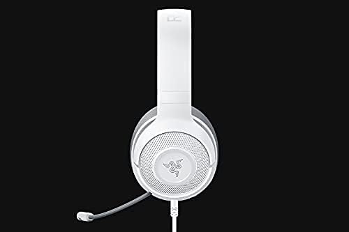 Razer Kraken X - Multi-Platform Wired Gaming Headset (Bendable Cardiod Microphone, Custom-Tuned 40mm Drivers, 3.5mm Connection, Oval Ear Cushions, Adjustable Headband) Mercury