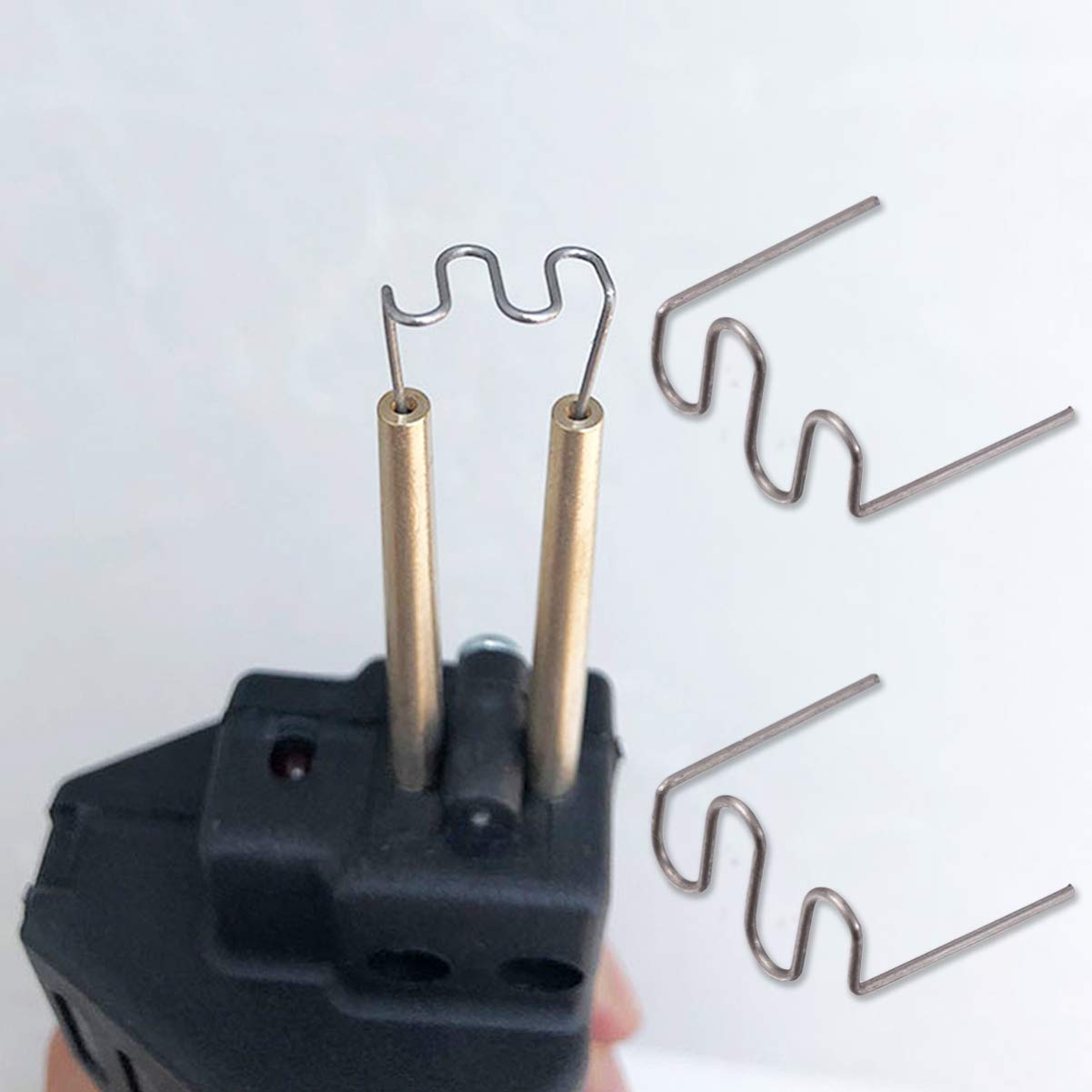 Vosarea Plastic Repair Welder Kit 500Pcs Welding Rod Welding Electrodes Repairing Welding Rod Car Repairing Tool Brazing Wire for Vehicle Car Bumper Repair Kit
