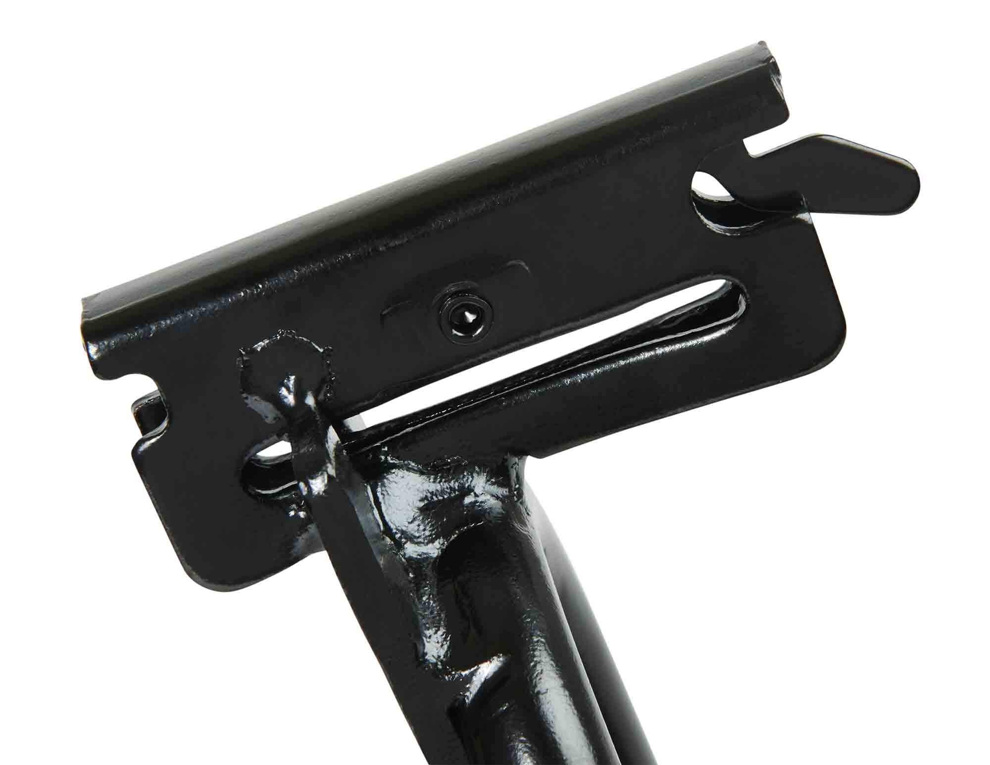 Mytee Products (4 Pack) E-Track Heavy Duty Shovel/Tool Hanger with Spring Fittings | Hook for Tools, Spades, Rakes, in Trucks, Trailers with E Track Tie Down System