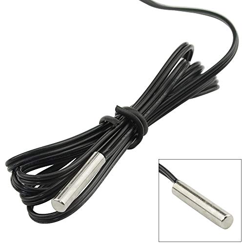 XINGYHENG XH-W3001 DC 12V 10A Microcomputer Digital Temperature Controller Digital Display Thermostat Control Switch and NTC 10K Thermistor Sensors Digital Temperature Probe (12V 120W)