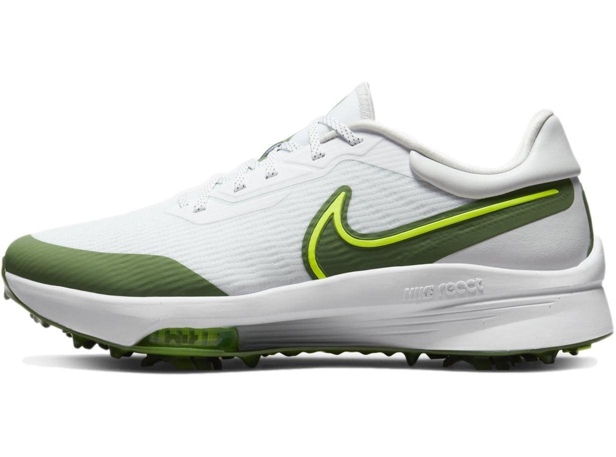 Nike Air Zoom Infinity Tour Next% 'White Treeline Men's Golf Cleats (White/Treeline, us_Footwear_Size_System, Adult, Men, Numeric, Medium, Numeric_9)