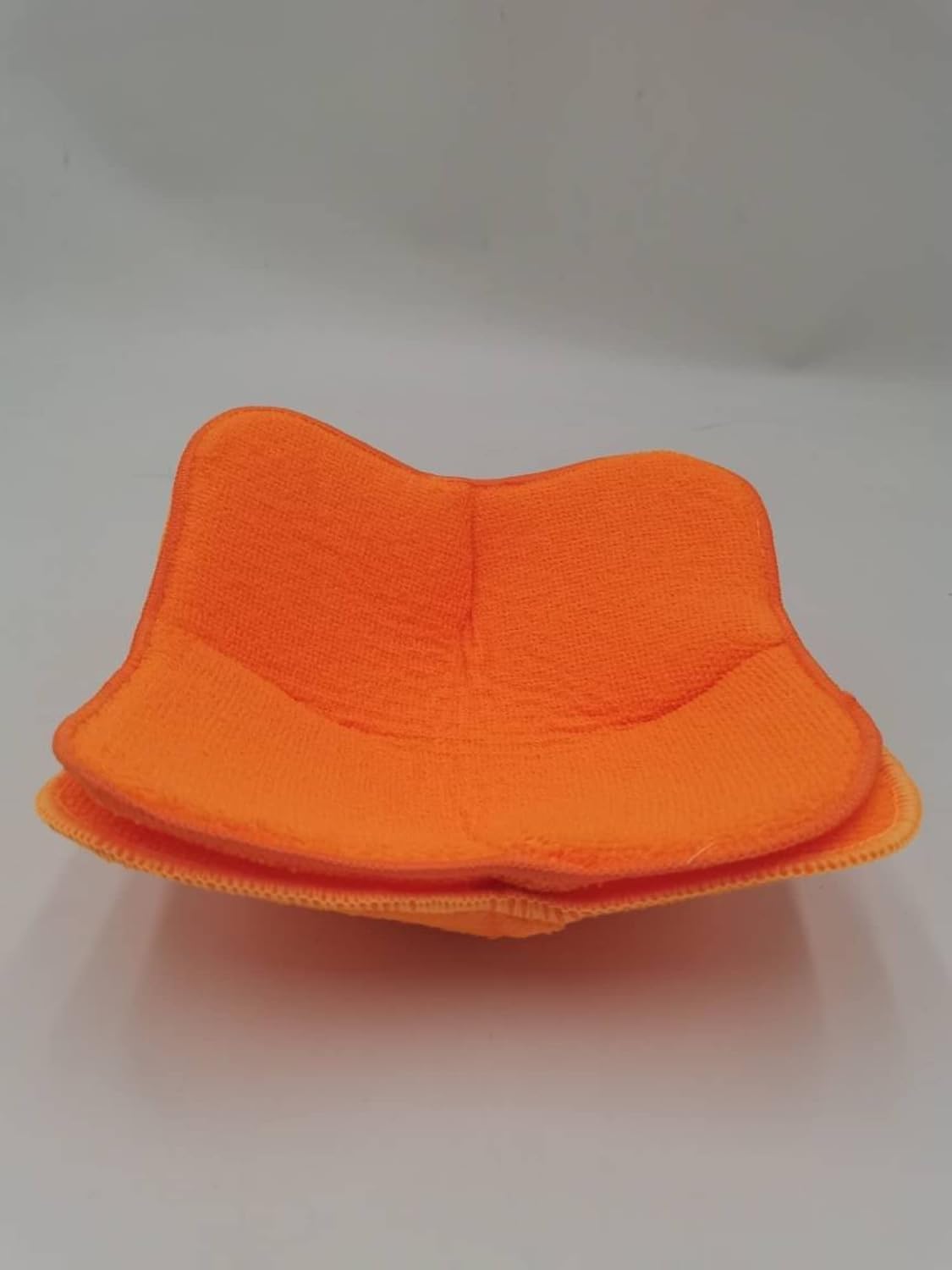 Set of 2 Orange Microwave Bowl Cloth Hot Pads Pot - Good Kitchen Accessories Bowl Holder to Protect Your Hands from Hot Dishes and Heating Soup - Microwave Bowls That Don't Get Hot for Polyester Plate