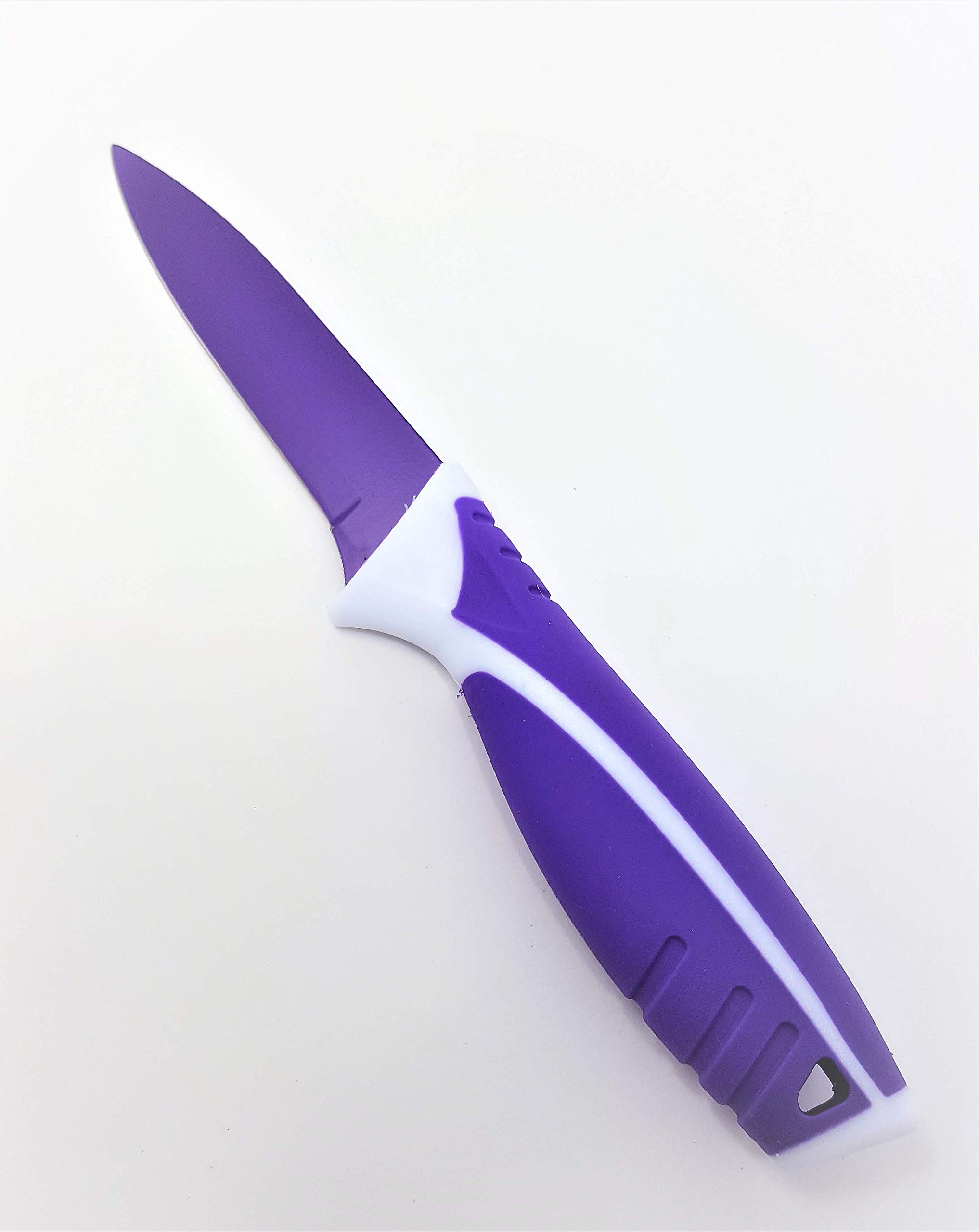 SimpleElegance by Ben&Jonah 3" Stainless Steel Paring Knife with Cover