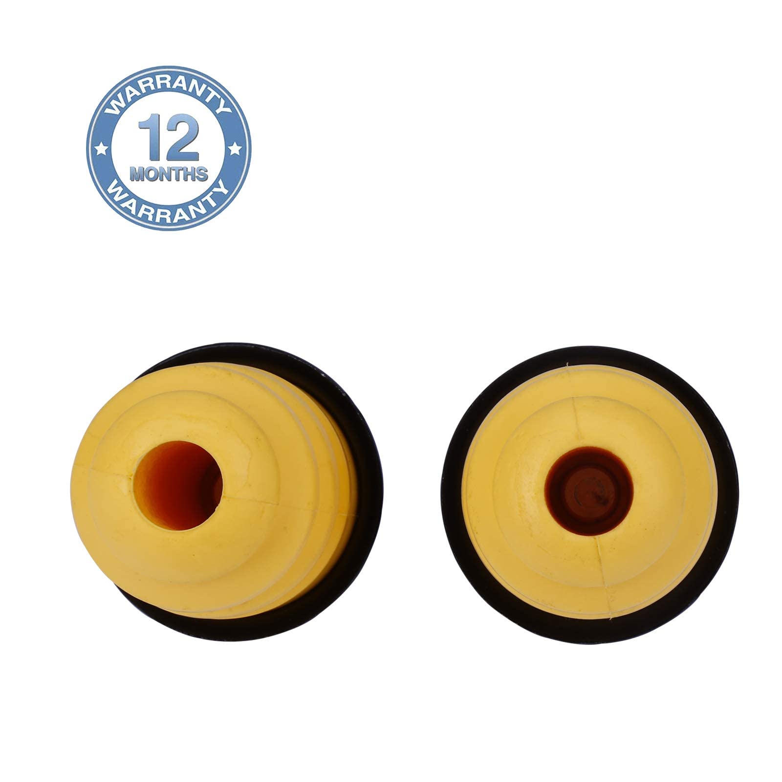 ONER Pair Of Rear Axle Bumper With Nuts,Compatible With 99-07 ChevySilverado 1500,99-07 GMC Sierra 1500,Replace# 15712438,523-049