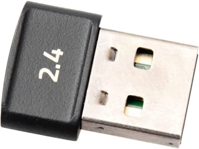 Wireless USB Receiver 2.4GHz Wireless Replacement for Nari Chrome Wireless Gaming Headset