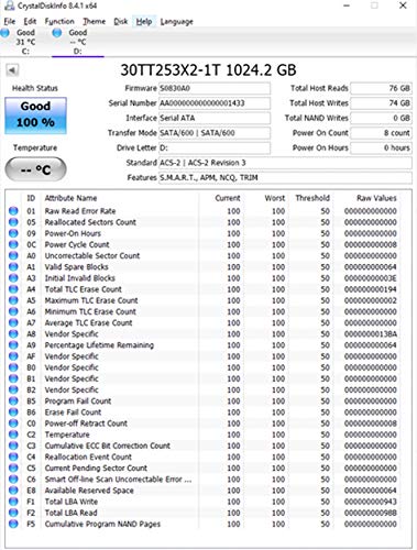 Timetec 1TB SSD 3D NAND SATA III 6Gb/s 2.5 Inch 7mm (0.28") Read Speed Up to 550 MB/s SLC Cache Performance Boost Internal Solid State Drive for PC Computer Desktop and Laptop (1TB)