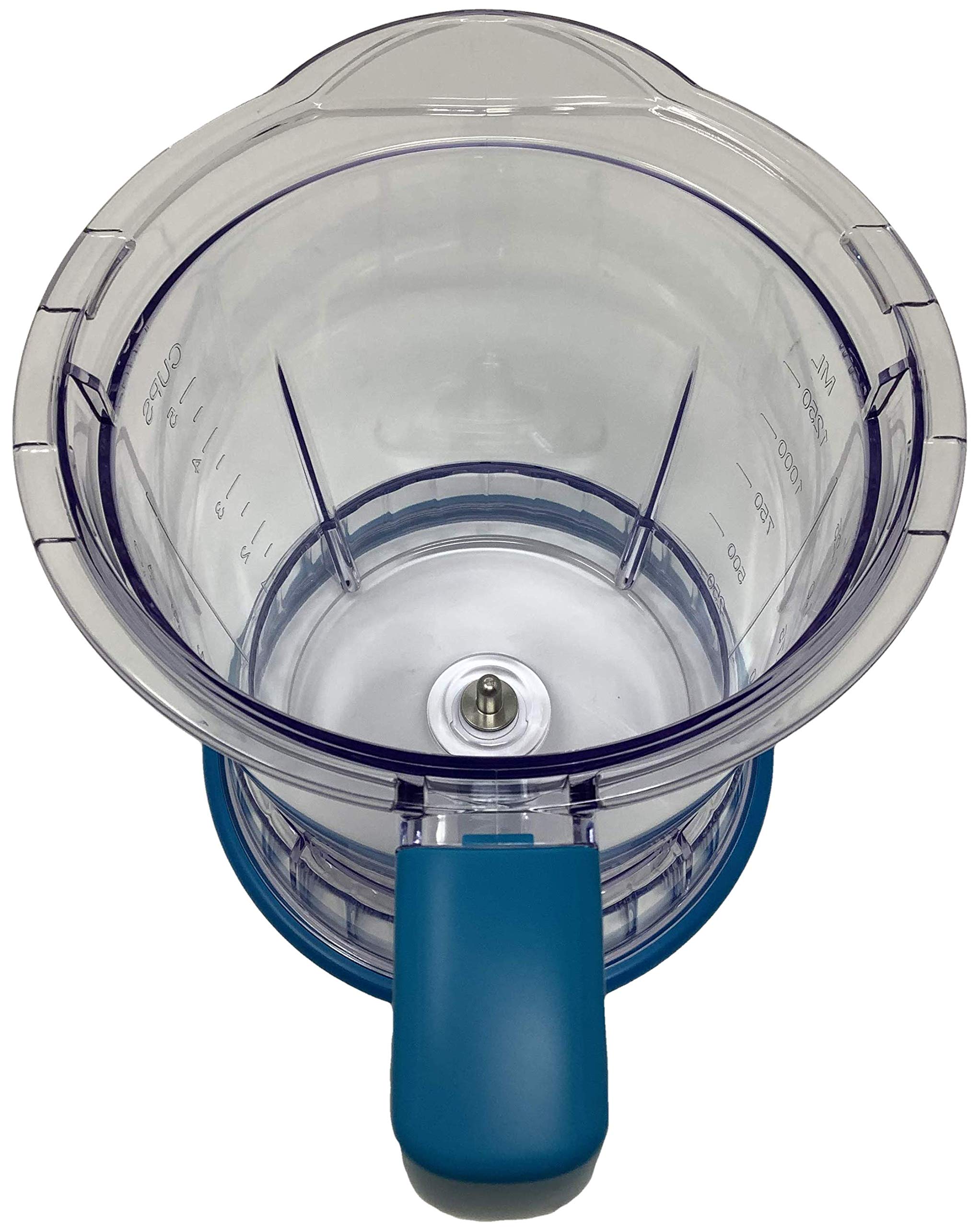 Ninja 40oz Bowl for Master Prep Food Processor QB700 QB750 QB900B QB1000 QB1003 QB1004 QB1005, TealF