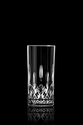 RCR Opera Luxion Crystal Hi-Ball Glasses, Set of 6, 14 cm