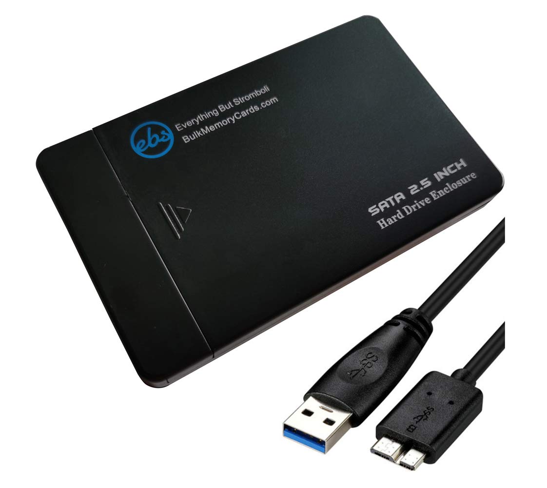 PNY SSD 120GB CS900 2.5" Sata III Internal Solid State Drive SSD (SSD7CS900-120-RB) Bundle with (1) Everything But Stromboli SSD/HDD Enclosure USB 3.0