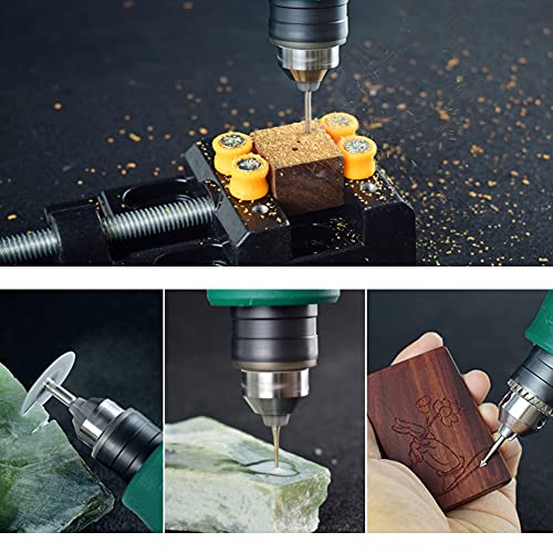 VOTOER 260W Rotary Tool Power Die Electric Multi-function Grinder Carver Set, Stepless Variable Speed Adjustment, 31000RPM, Lightweight
