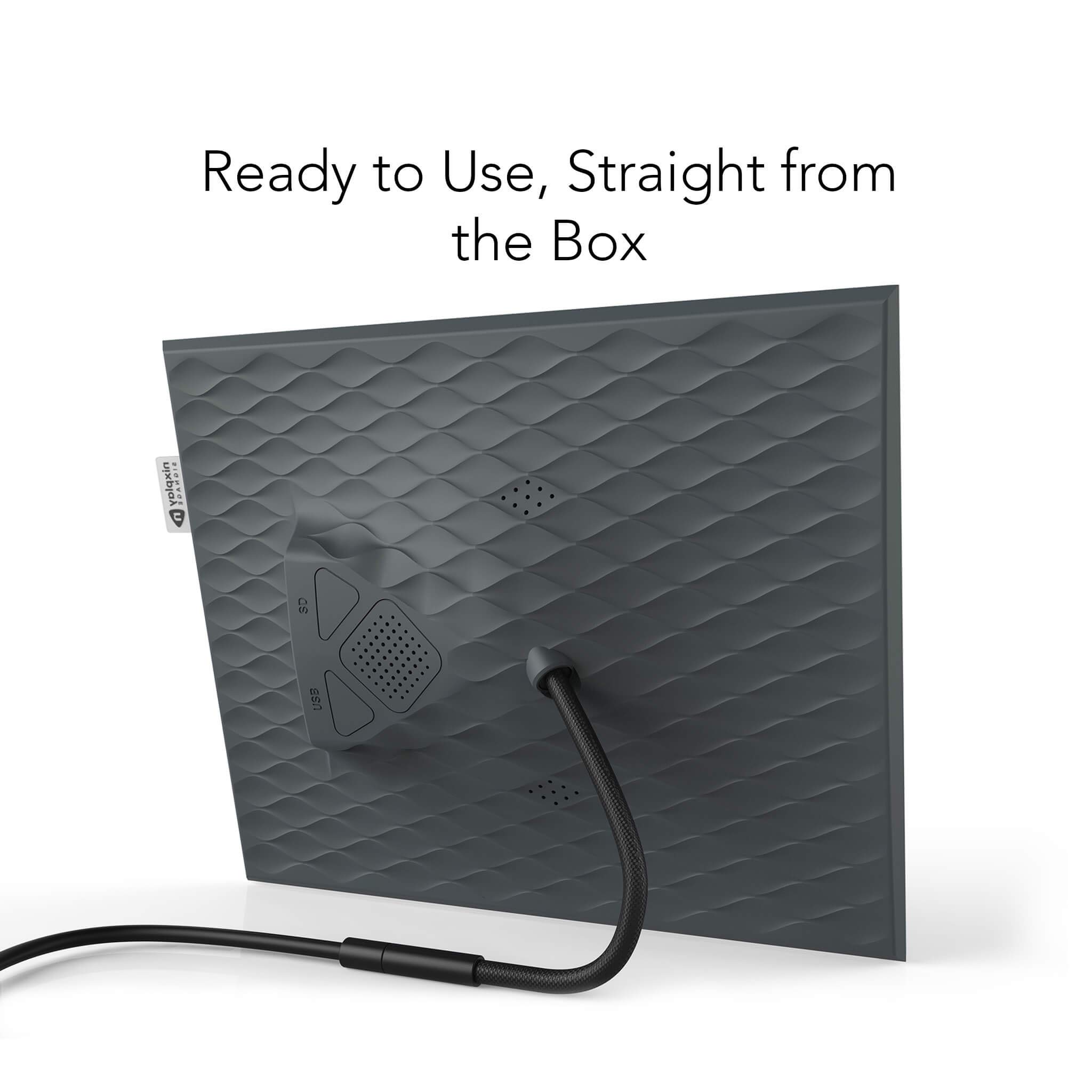Nixplay Signage 8 Inch - Stunning Digital Signage, Ready to use Right Out of The Box. Remote Content Management, Paid Software Subscription Required