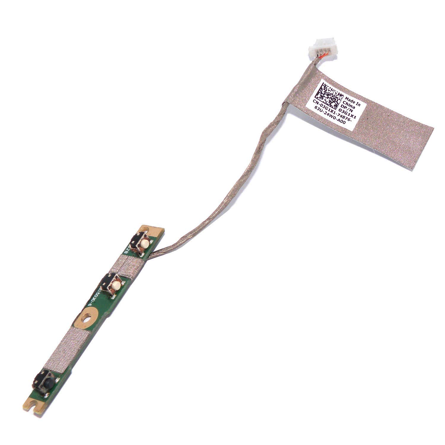 New Power Volume Button for Dell INSPIRON 13 5378 P69G 450.07R0A.0002 3G1X1