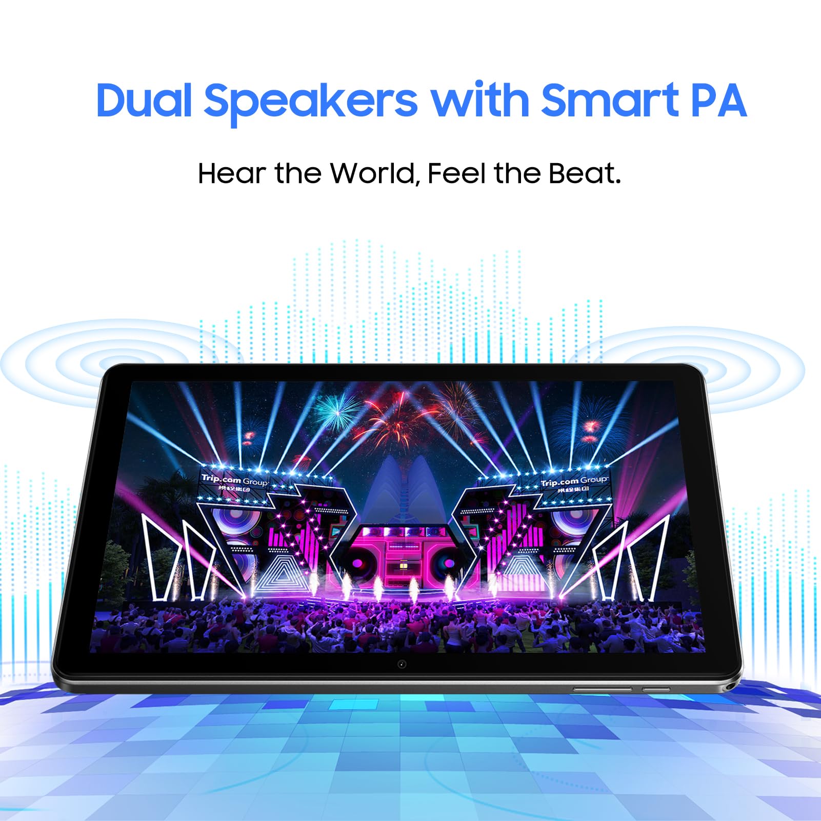 OSCAL π½π‘πππ π«πππ¬ Tablet 10.1 inch Android 12 Tablet, 2024 Upgraded PAD60 5GB RAM 64GB ROM (1TB TF) Tablet Android with 6580mAh Battery, 1280 x 800 HD IPS Touch Screen, Dual Camera, WiFi, BT