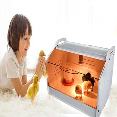 WIONBE Intelligent Brooder Box 10-15 Newborns Chicks Quail Birds Small Animals Manual Incubators Poultry Heater Breeding Box