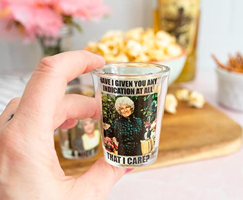 Silver Buffalo The Golden Girls Memes 1.5-Ounce Mini Glasses | Set of 4