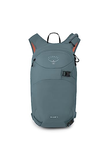 Osprey Glade 12L Ski and Snowboard Backpack with Hydraulics Water Reservoir, Celestine Blue