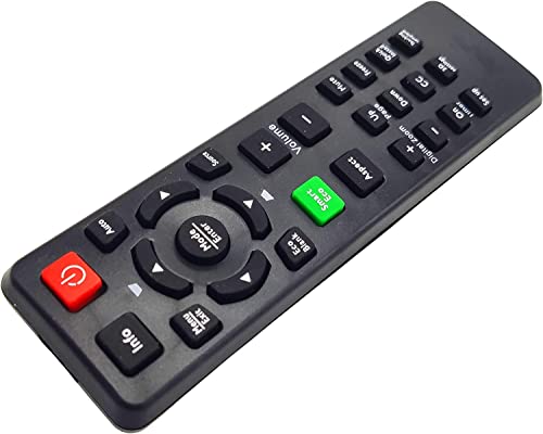 Remote Control for BENQ Projector MX503H, MX505, MX518, MX518F, MX520, MX522, MX522P, MX525, MX525A, MX525E,MX528,MX528E, MX570