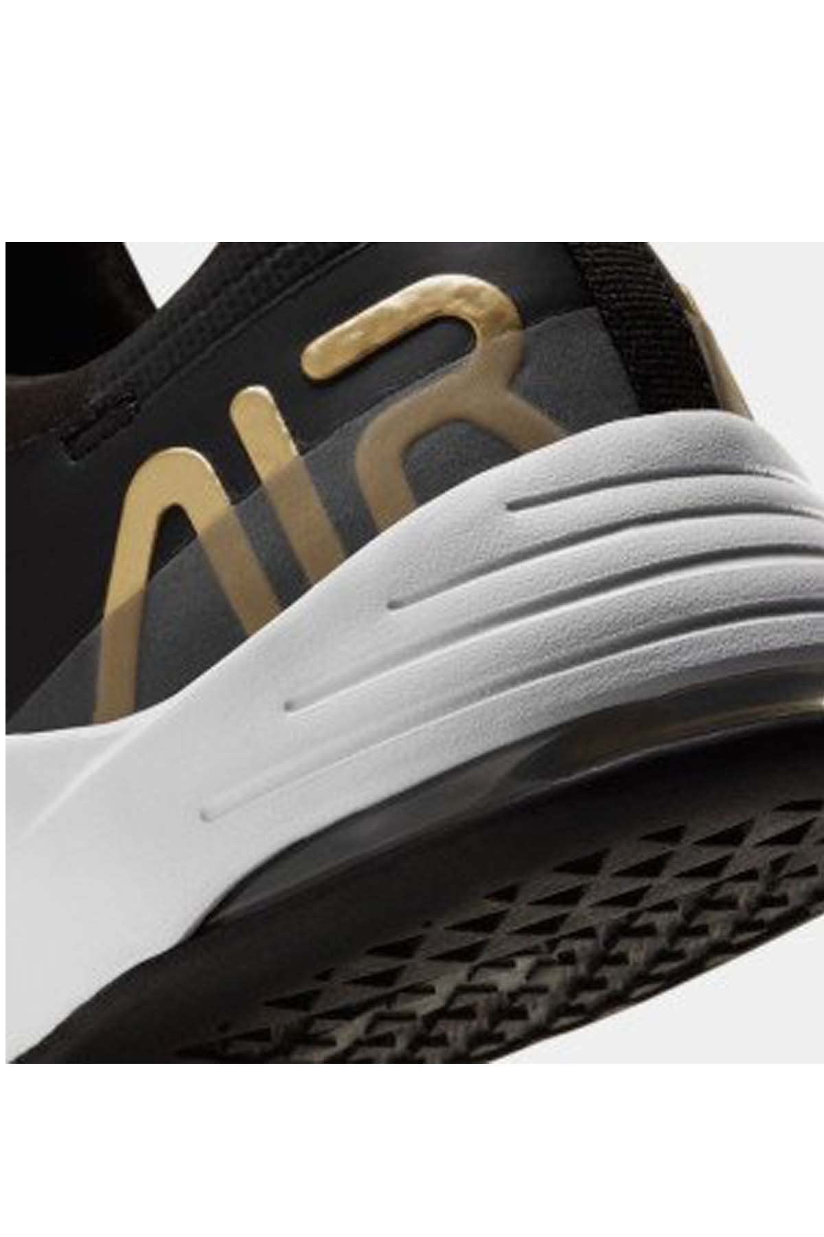 Nike Women's Air Max Bella Tr 3 Sneaker, Black/Metallic Gold-flat Pewter-white, 5.5