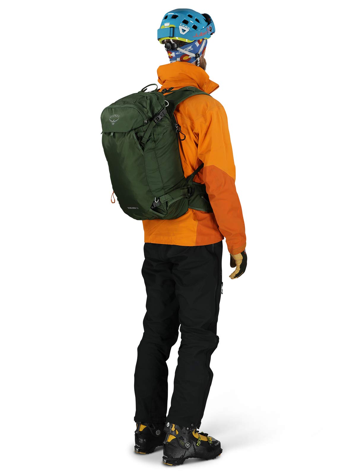 Osprey Soelden 32L Men's Ski and Snowboard Backpack, Dustmoss Green