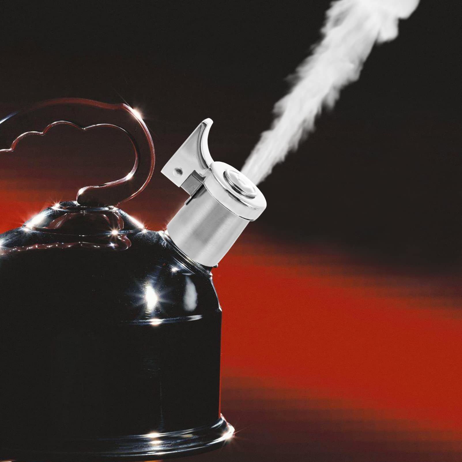 Tea Kettle Whistle Replacements Water Boiling Kettle Nozzle Whistling Parts Tea Kettle Kettle Replace Nozzle Kettle Lound Whistle Kettle Warning Accessory