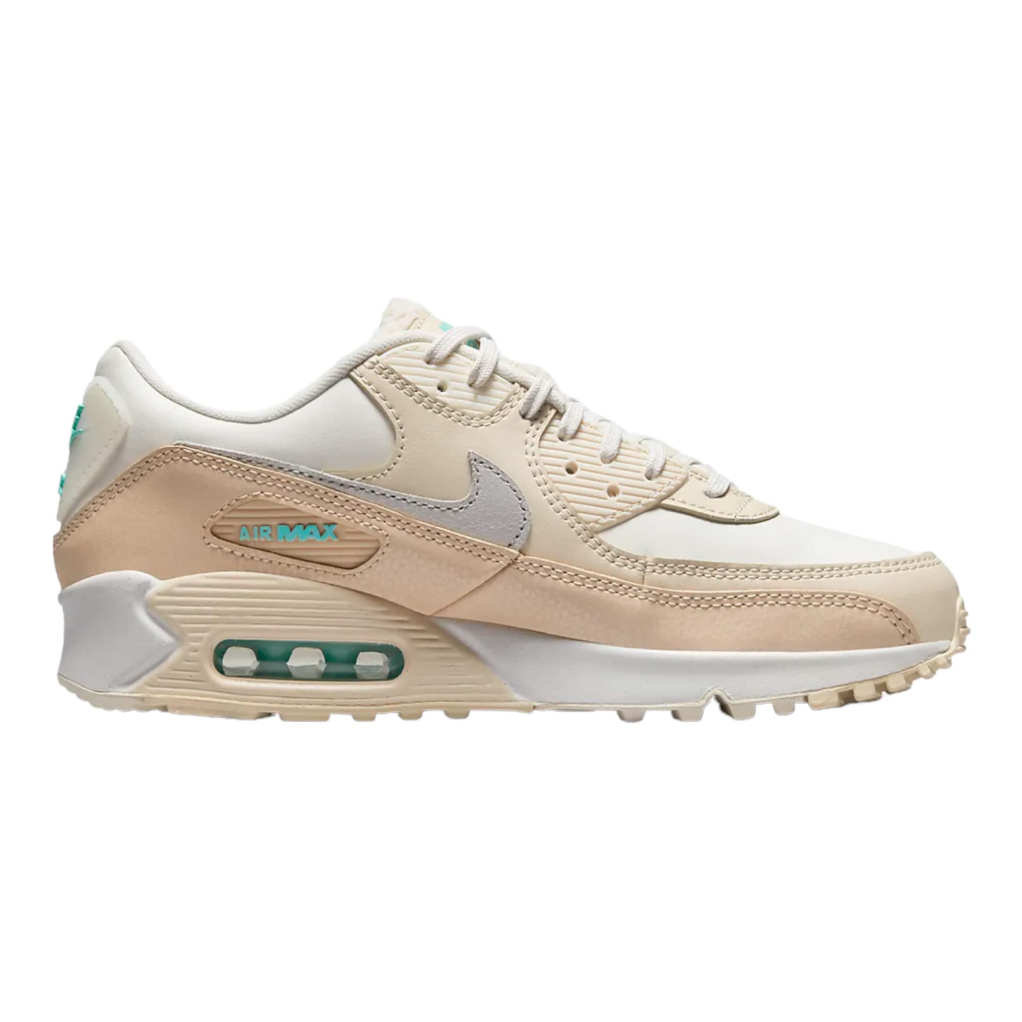 Nike Womens Air Max 90 WMNS Phantom/Metallic Silver DZ5194-001 8.5