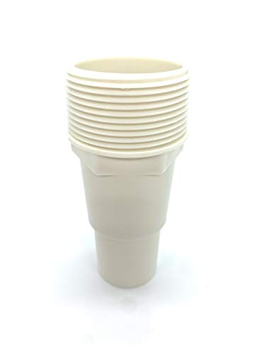 YMHYJY Pool Filter Pump Hose Adapter 1 1/4"-1 1/2" Thread 1.5" Fitting Connector PVC for SPX1091Z7 (2 Pcs)