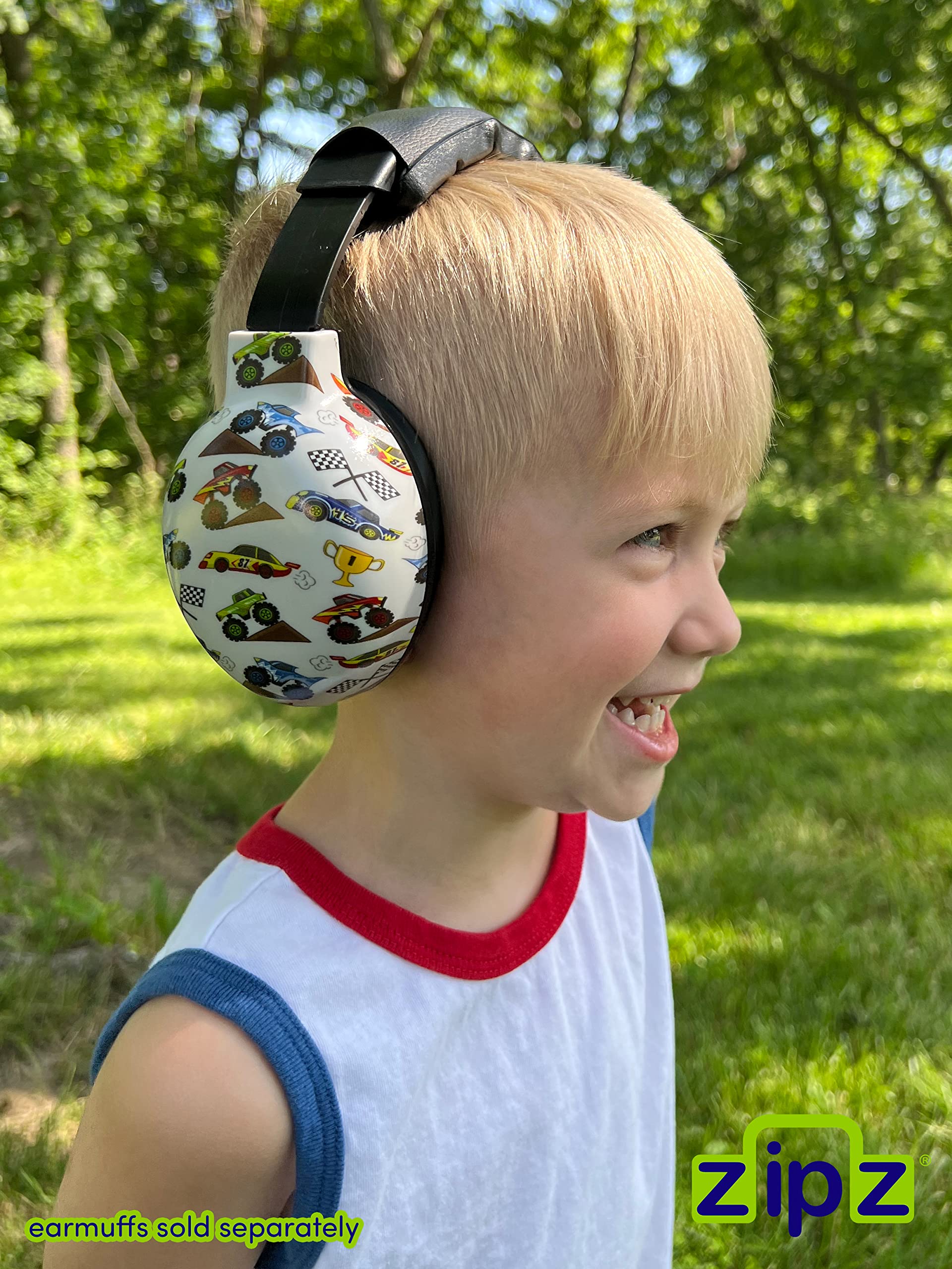 ZIPZ Magnetic Outer Shells – Compatible Baby & Toddler Earmuffs – Simply Change Colors – Headphones SOLD SEPARATELY