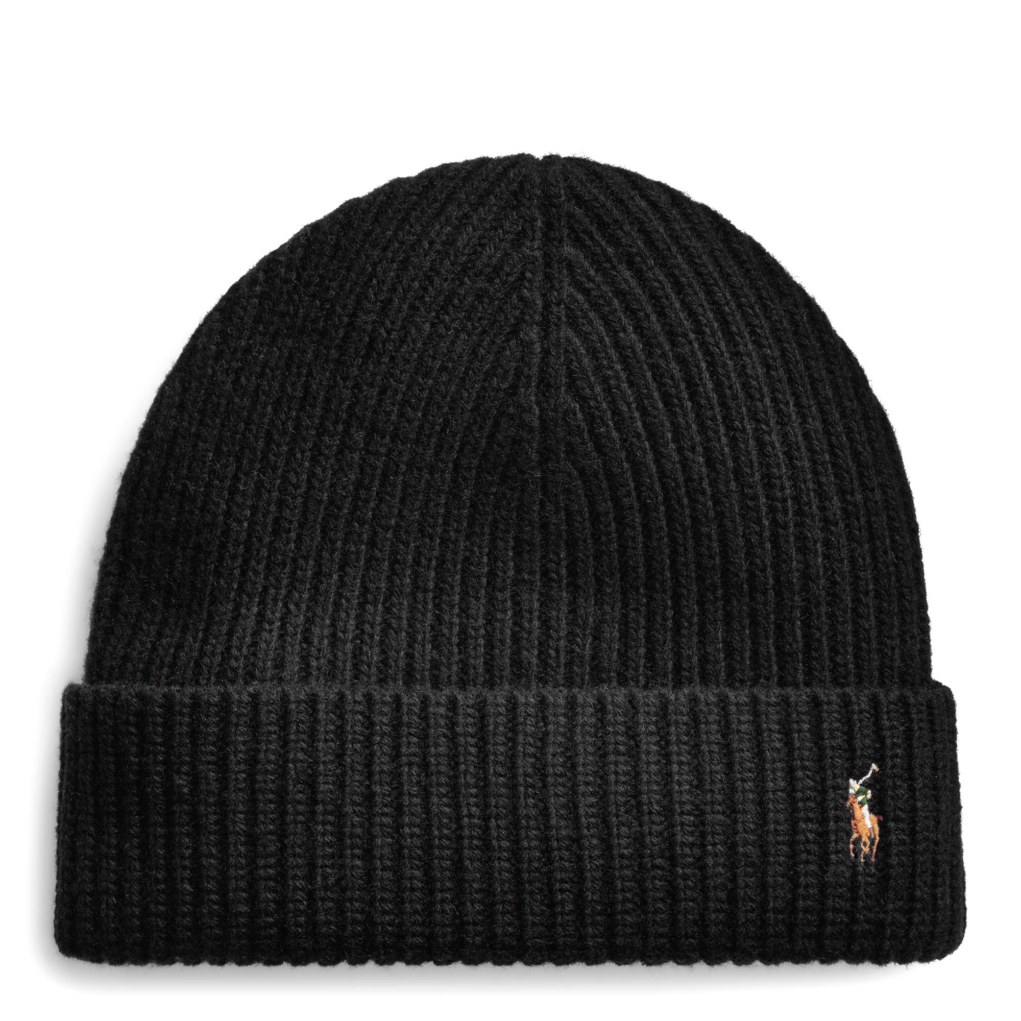 Polo Ralph Lauren Men`s Signature Pony Wool Blend Beanie (Aged Wine Heather, One Size)