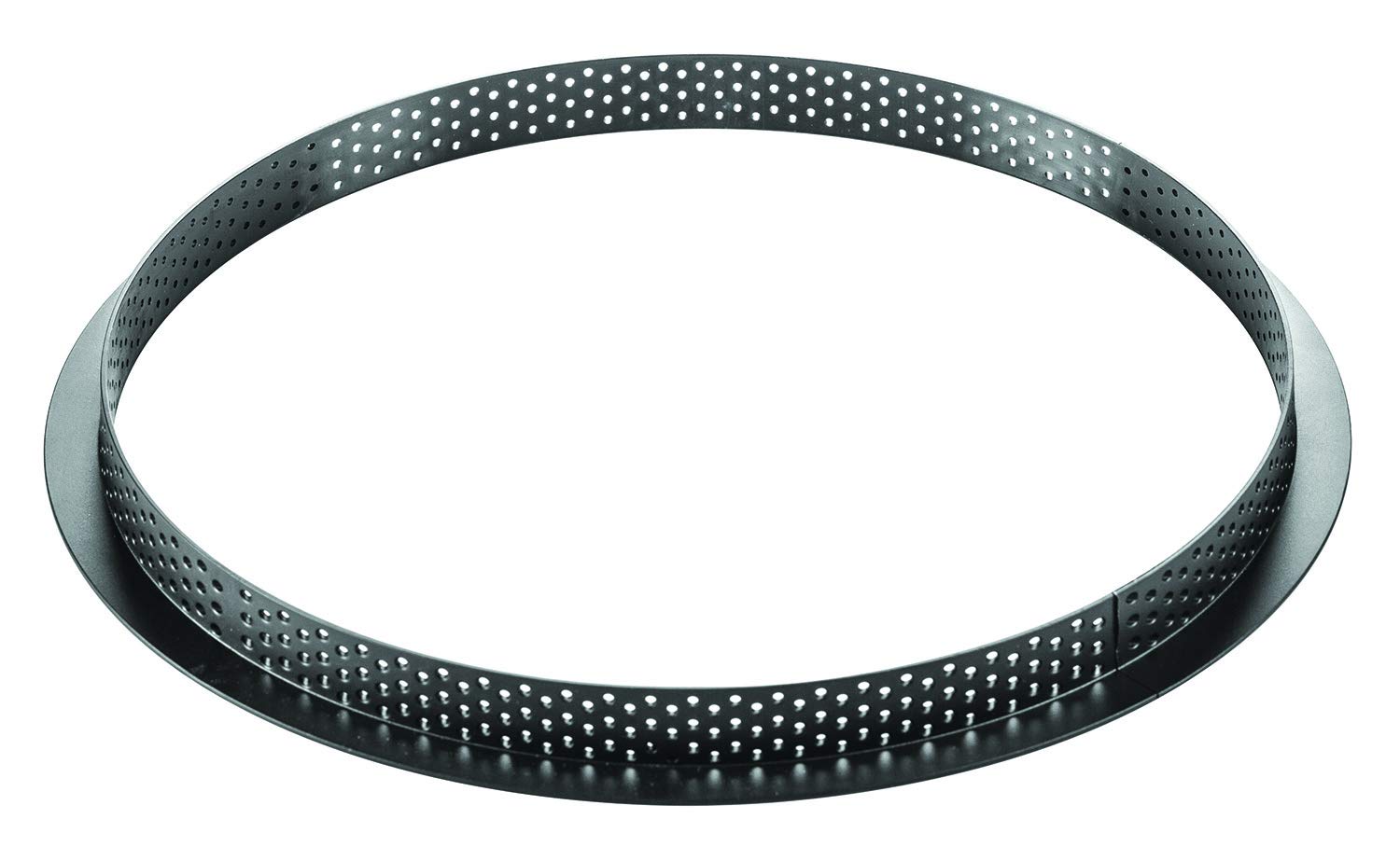 Silikomart "Tarte Ring 250" Heat-Resistant Perforated Plastic Cutting Ring 9.84 Inch Diameter (1 Each)