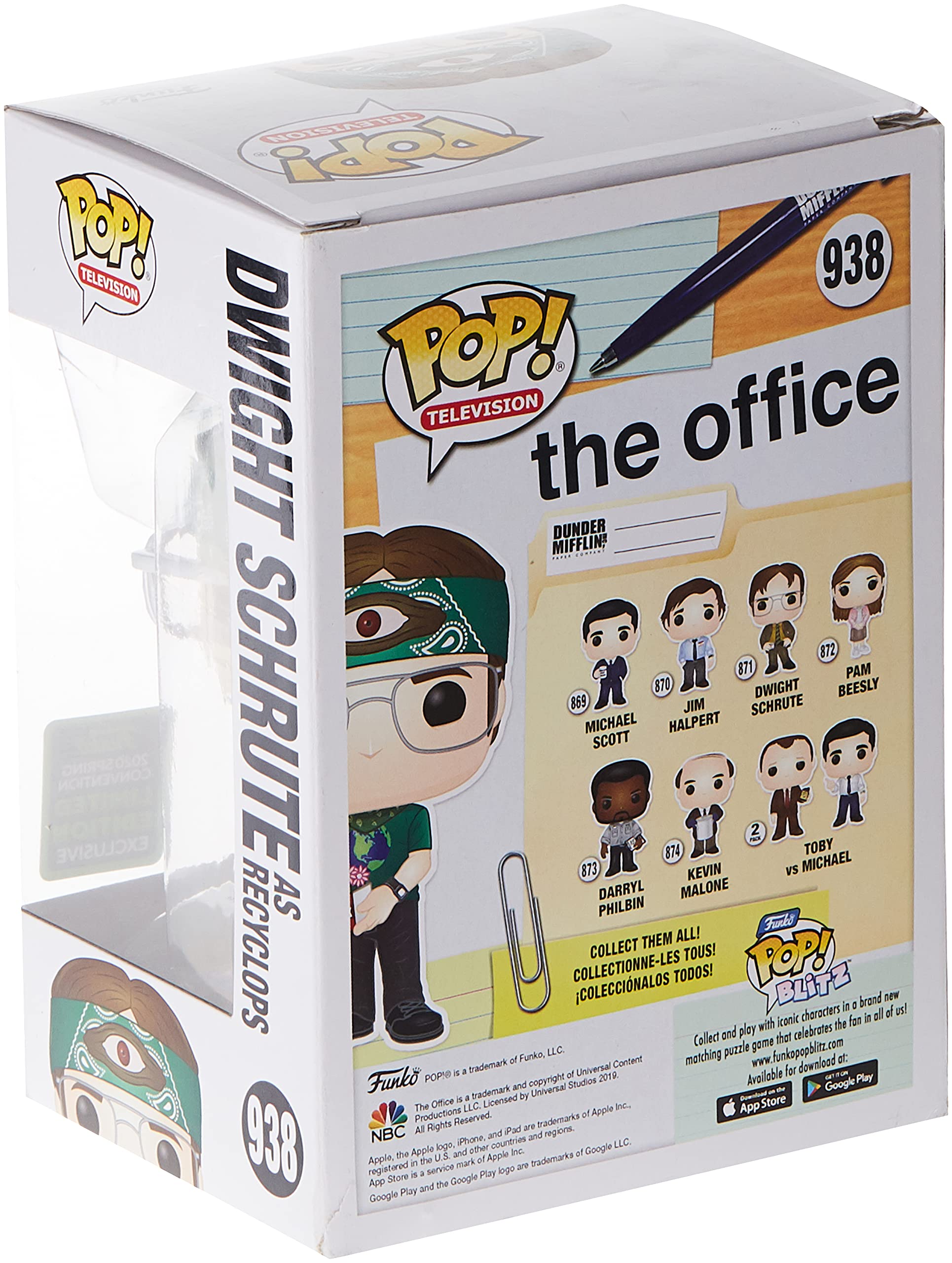 POP 2020 ECCC Shared Exclusive 938 Dwight as Recyclops