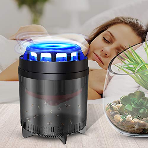 White Kaiman Bug and Flying Insect Trap | Indoor Fly, Gnat, and Mosquito Trap W/Easy Plug & Leave Design -