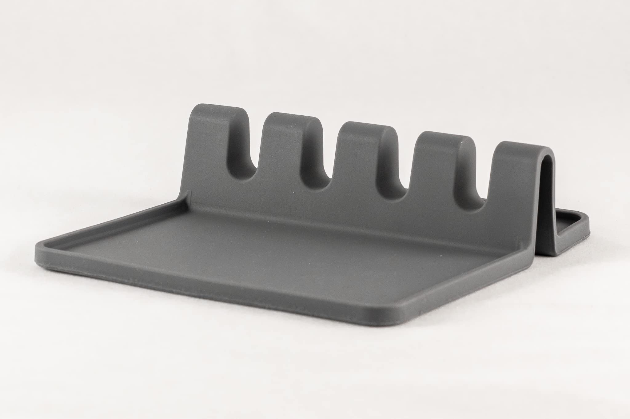 SOL - Silicone Utensil Rest with Drip Pad for Multiple Utensils, Heat-Resistant, BPA-Free Spoon Rest & Spoon Holder for Stove Top, Kitchen Utensil Holder for Spoons, Ladles, Tongs & More - by Sol