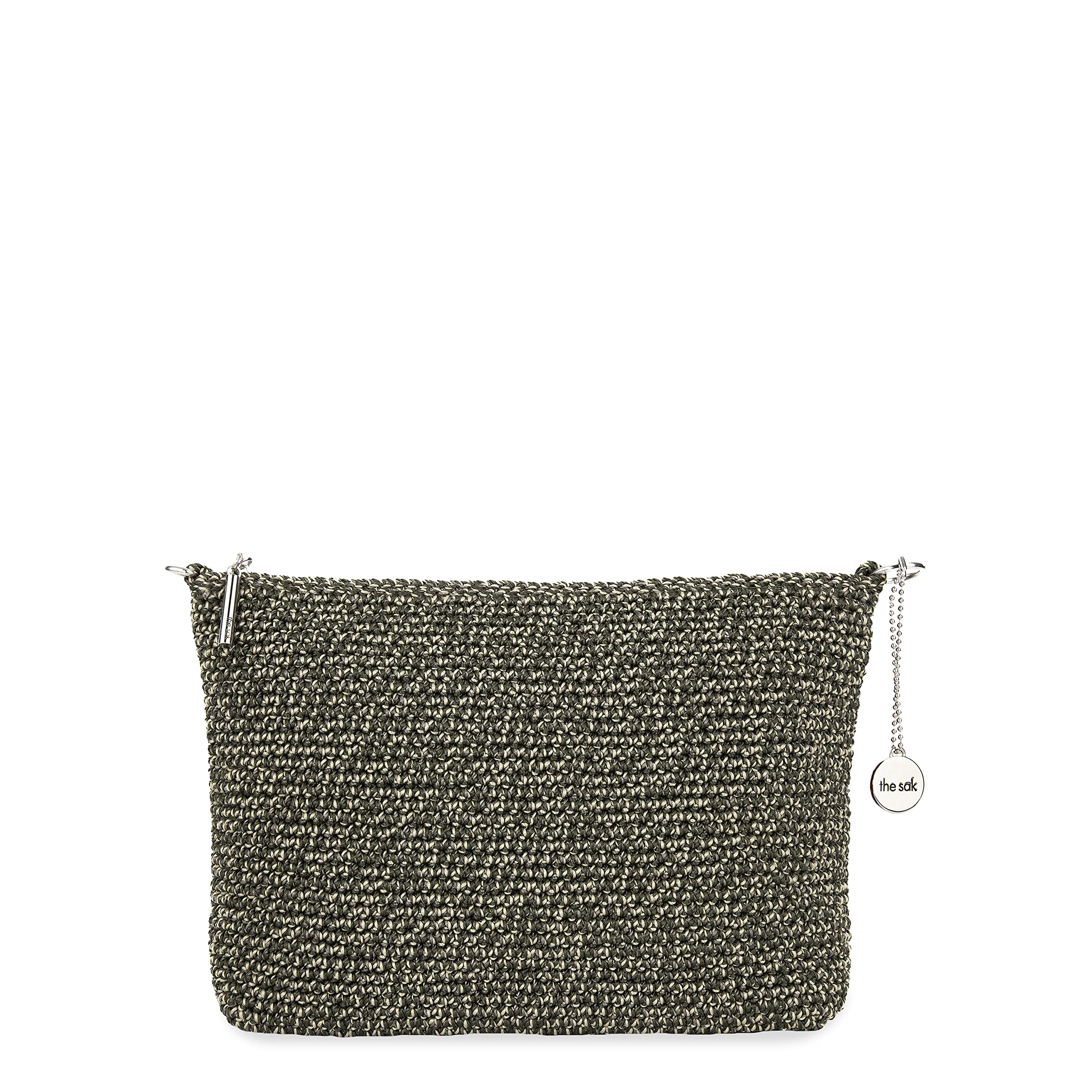 The Sak Womens Hand-crochet 3-in-1 Lumi Hand Crochet 3 in 1 Crossbody, Moss Static, One Size US