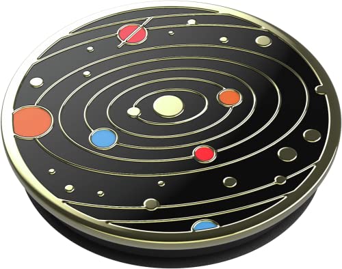 PopSockets Phone Grip with Expanding Kickstand, Enamel Solar PopGrip - Solar Flare