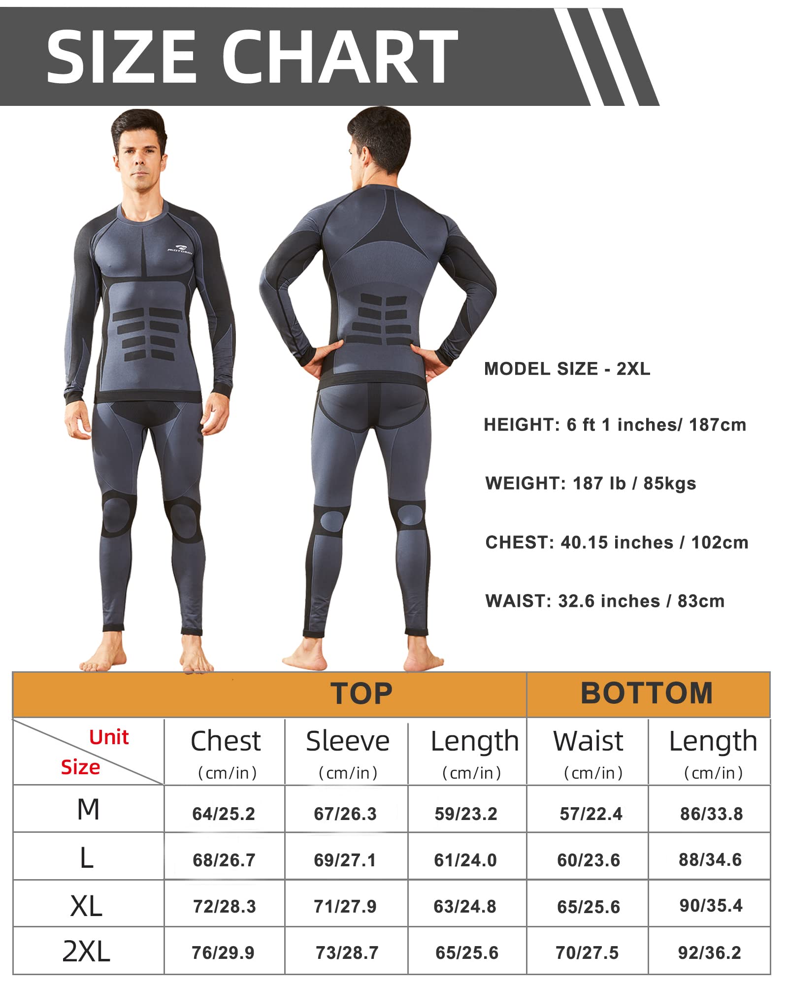 Thermal Underwear Set Sport Compression Set Hunting Gear Long Johns Breathable Perspiration Base Layer for Outdoor Activities Grey