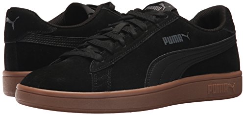 PUMA Men's SMASH V2 Sneaker, Puma Black-Puma Black, 12