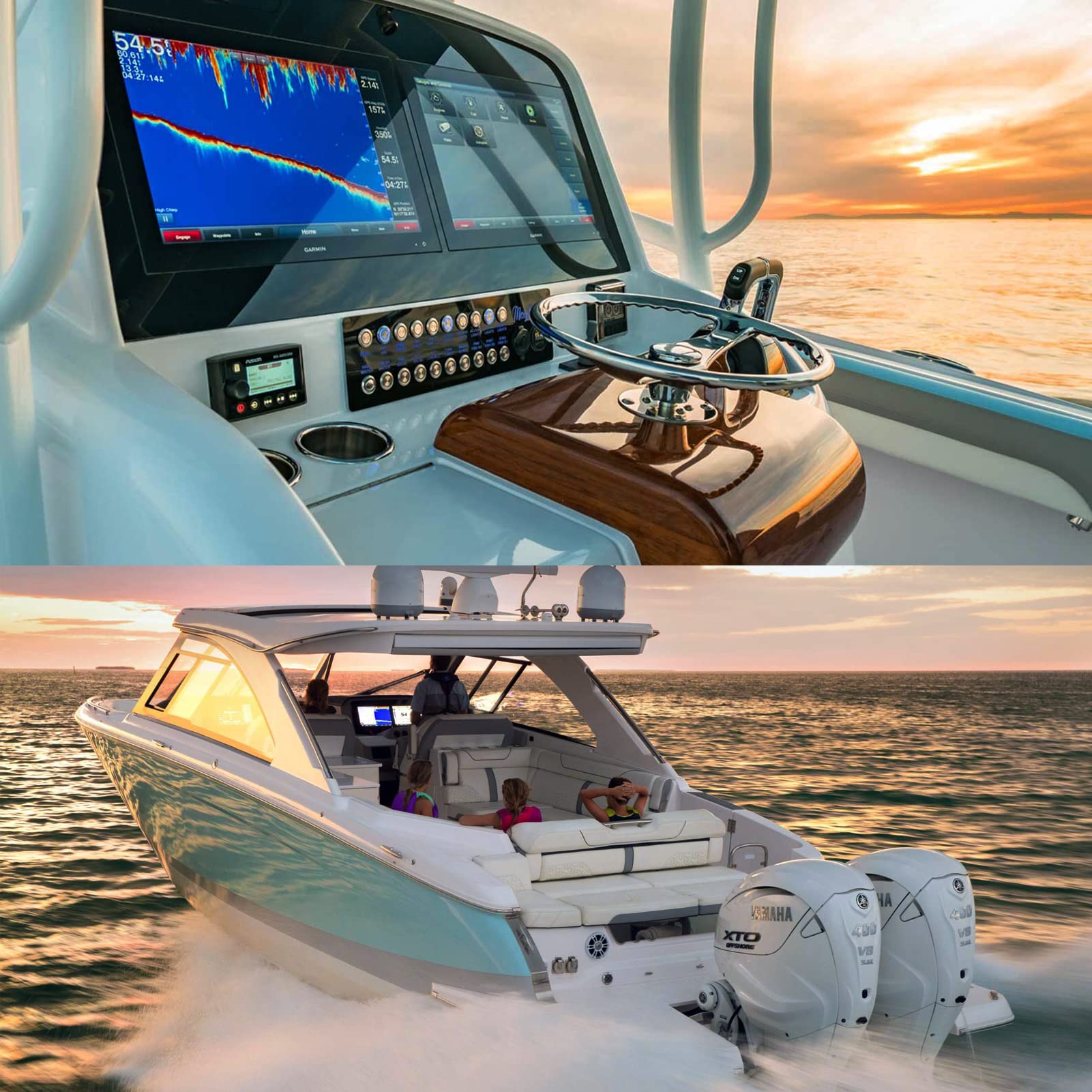 NMEA 2000 Starter Kit to Process NEMA 2K Network for Lowrance Simrad Garmin,Marine Grade NMEA 2000 Backbone Cables Drop Cables Tees Terminators