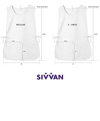 Sivvan Unisex Apron - Cobbler Apron - S8700 - Black - R